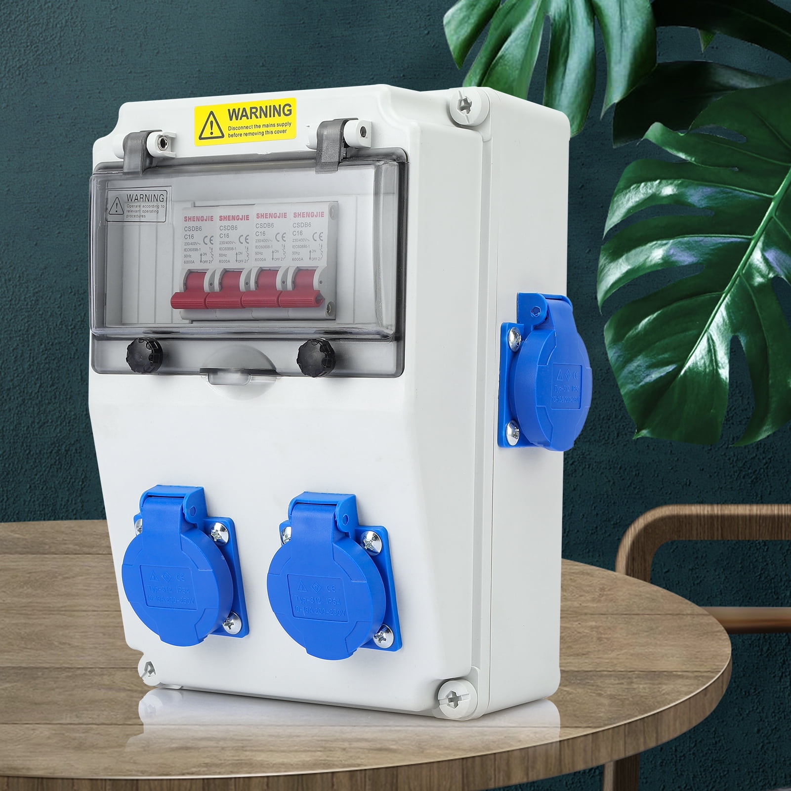 Limorve Power Distribution Box,Power Distribution Box 4-Socket Power ...