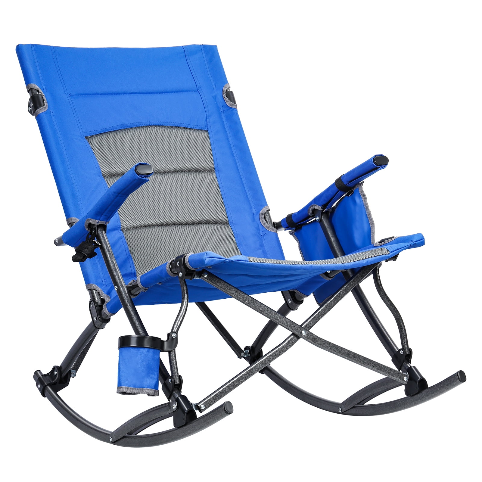 Limorve Rocking Chair,Oversized Folding Rocking Camping Chair,Adults ...