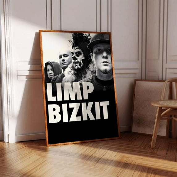 Limp Bizkit Band Poster, Music Art Print, Rock Concert Wall Decor ...