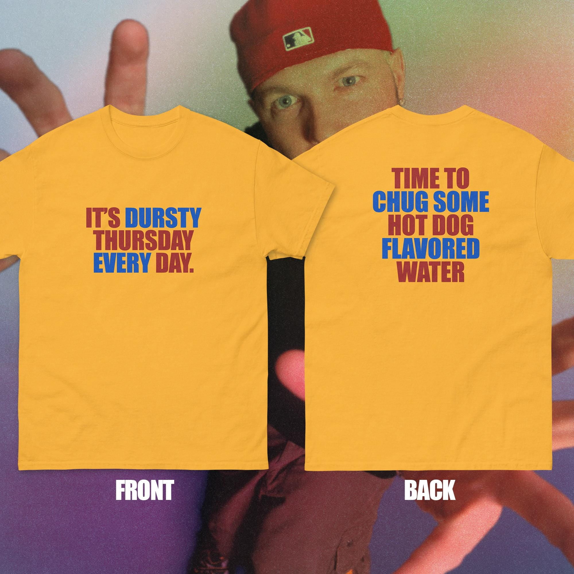 Limp Bizkit Fred Durst Hot Dog Flavored Water Thirsty It'S Dursty ...