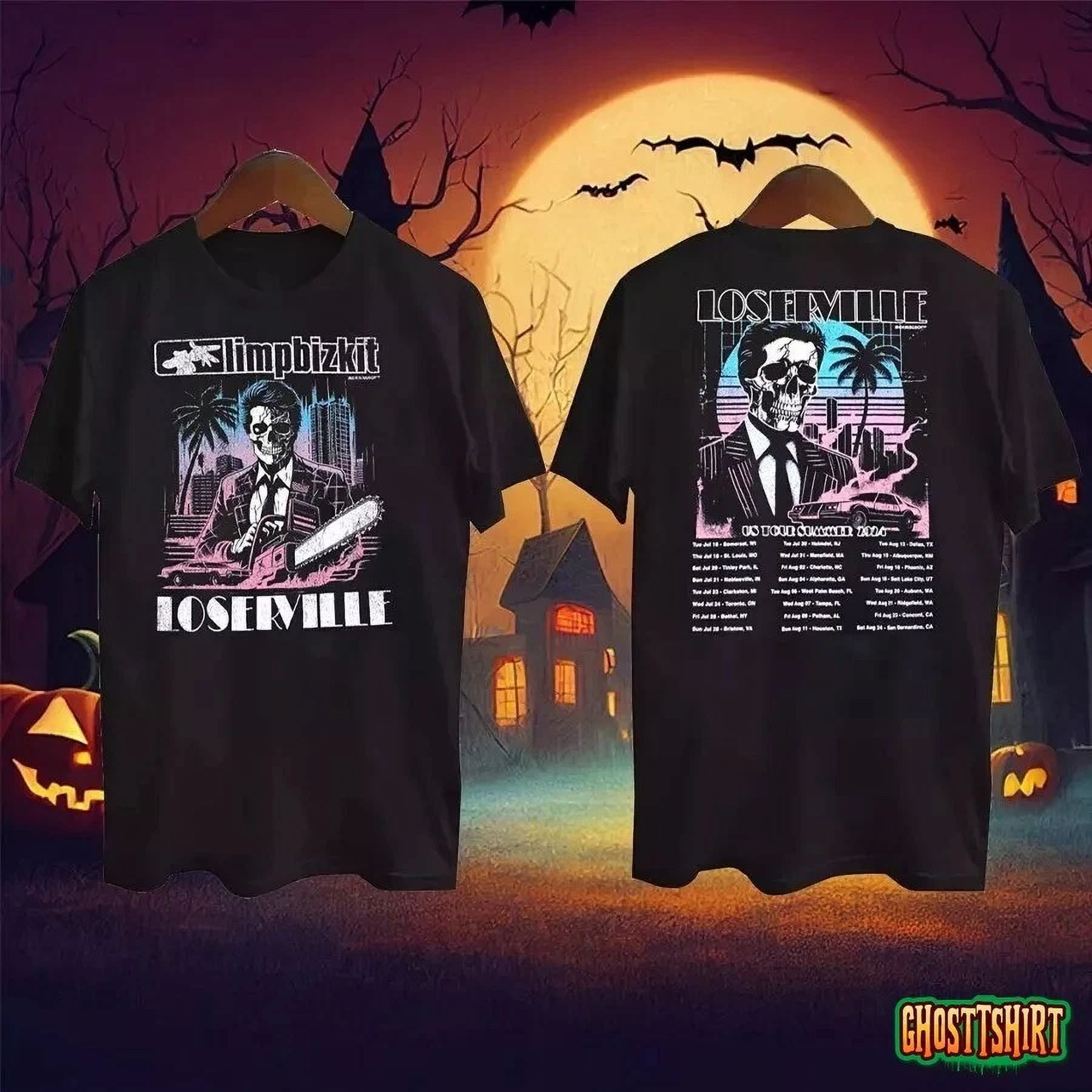 Limp Bizkit Loserville 2025 Merch Tour T-Shirt, Limp Bizkit Loserville ...