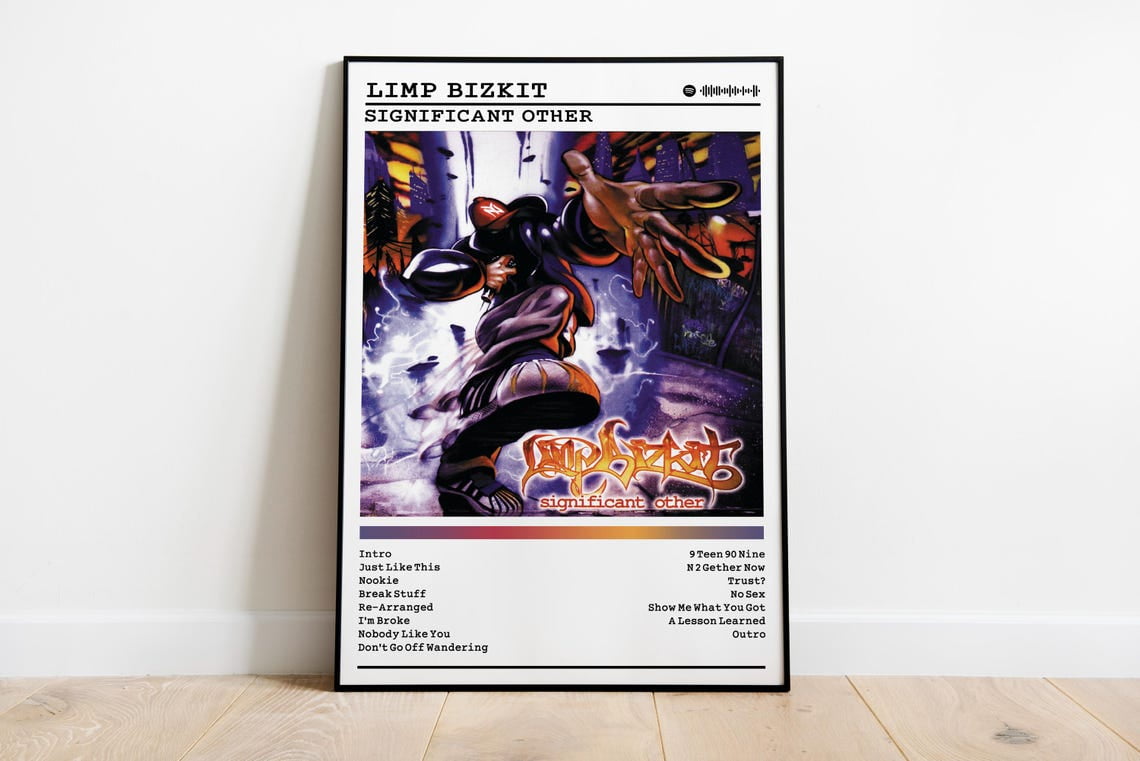Limp Bizkit - Significant Other Album Cover Art Print #728, Unframed ...