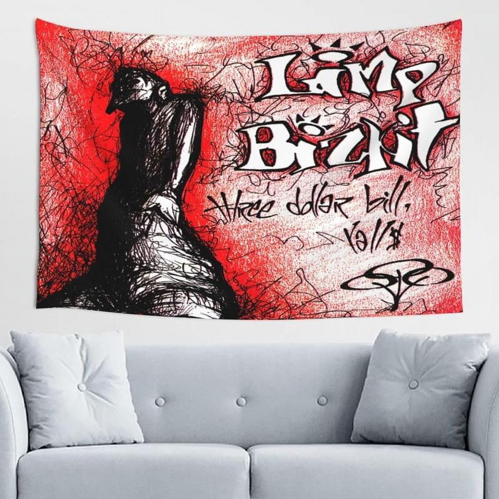 Limp Rock Bizkit Band Tapestry Art Banners Wall Hanging Flag Poster for ...