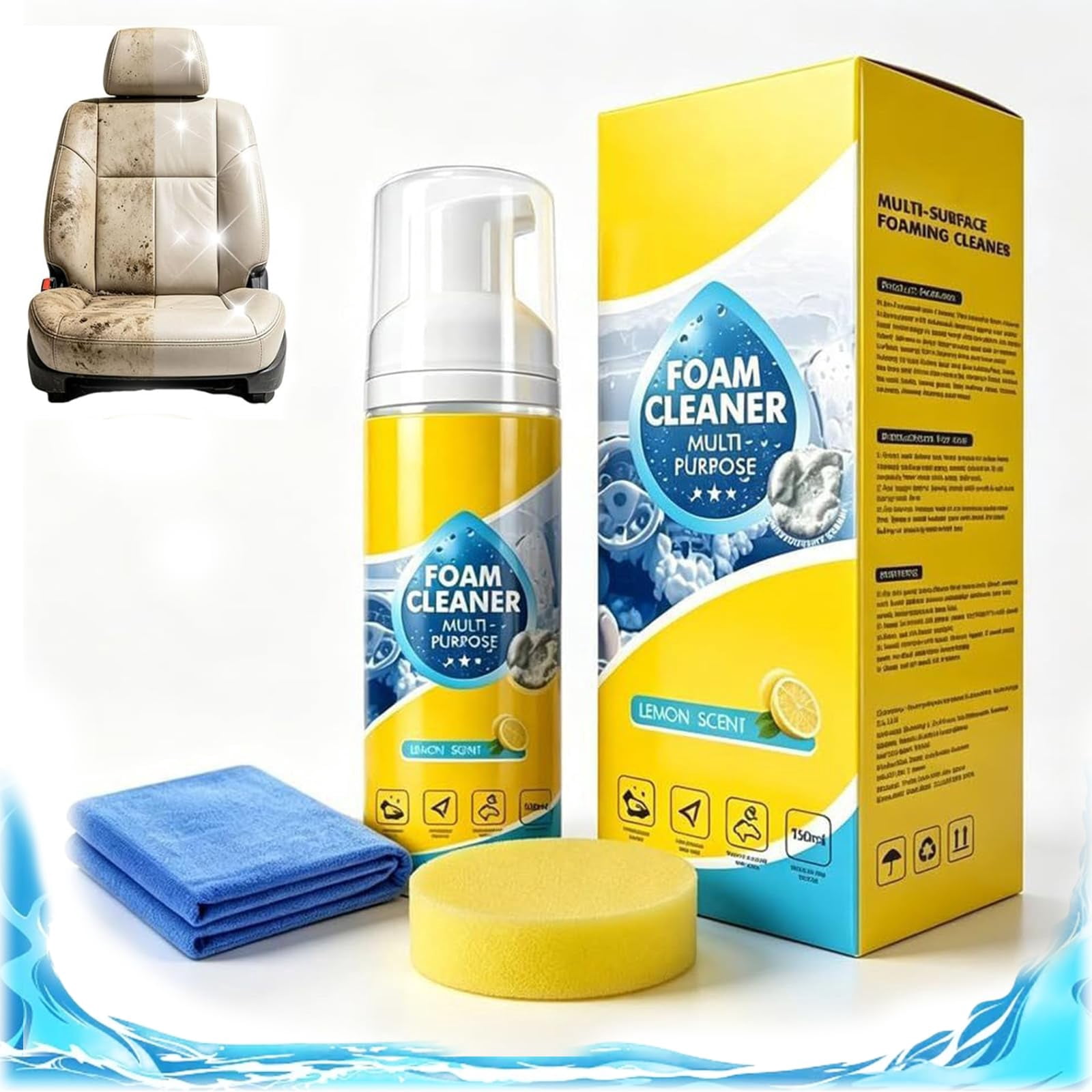 Limpiador Espuma 4-in-1 Multi Enzyme Foam Cleaner - All Purpose Foaming ...
