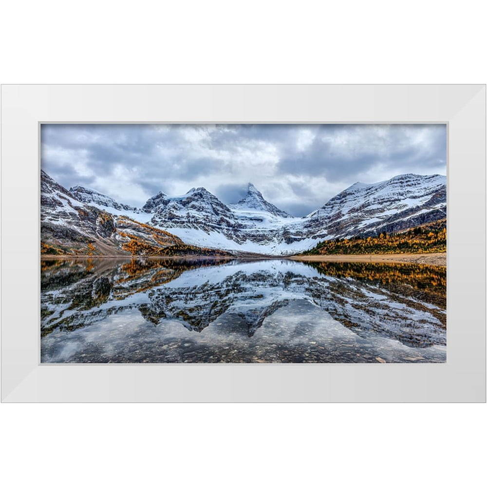 Lin, Ning 14x10 White Modern Wood Framed Museum Art Print Titled ...