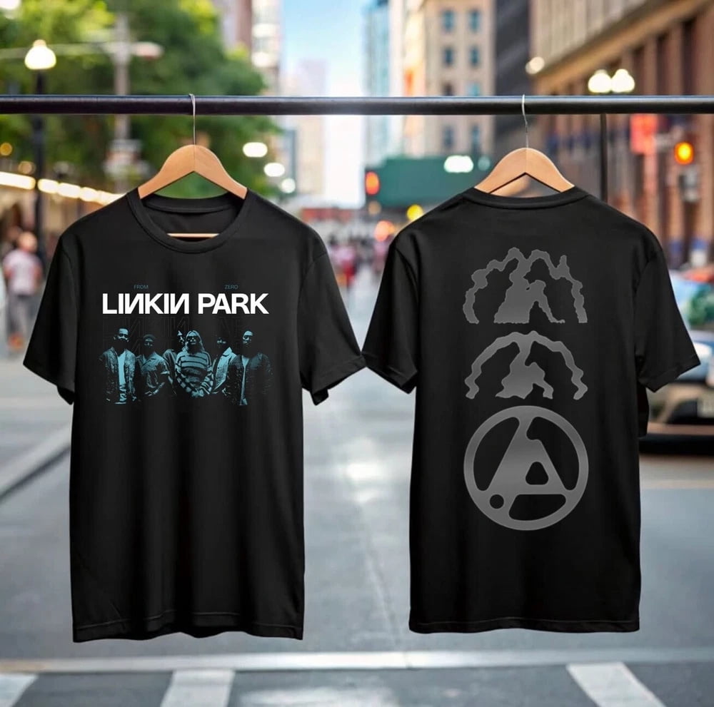Lin-kin P-ark From Z-ero World Tour 2025 Shirt, Rock Band Linkin Park ...