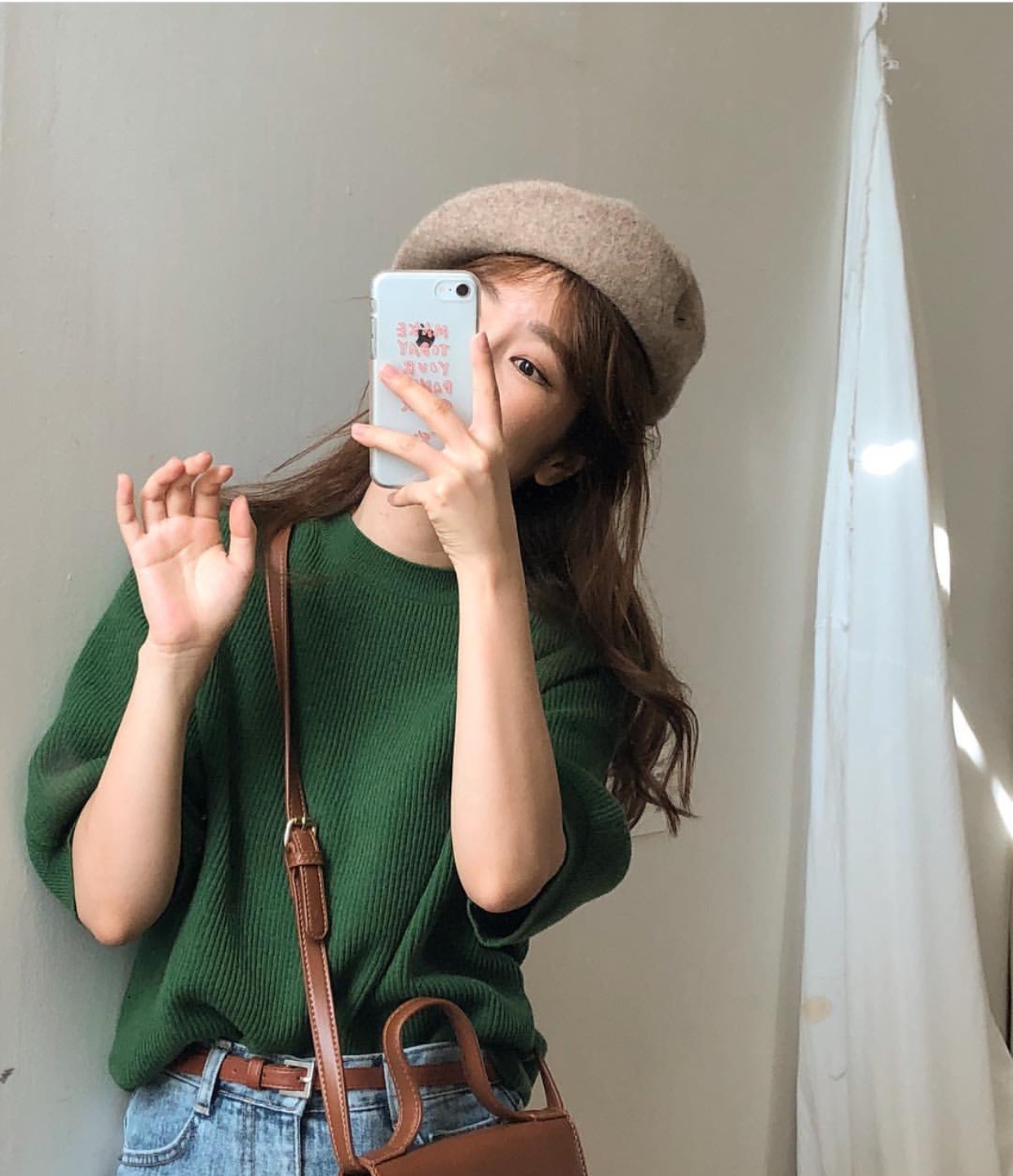 LinYooLi Australian Wool Woolen Black Beare Hat Female Autumn And Winter Internet Celebrity ...