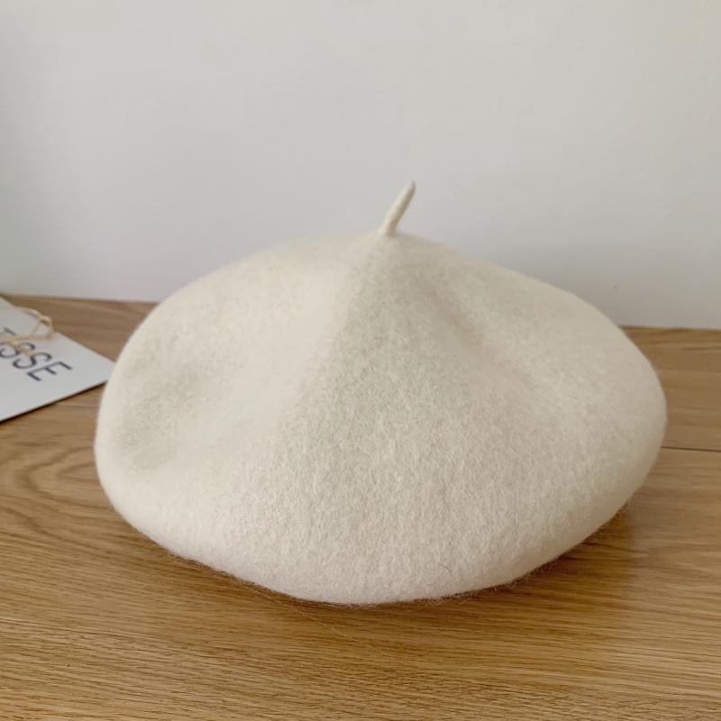 LinYooLi Australian Wool Woolen Black Beare Hat Female Autumn And ...