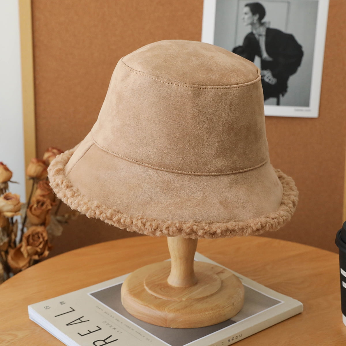 LinYooLi Autumn And Winter Thickened Plush Mongolian Hat Women's ...