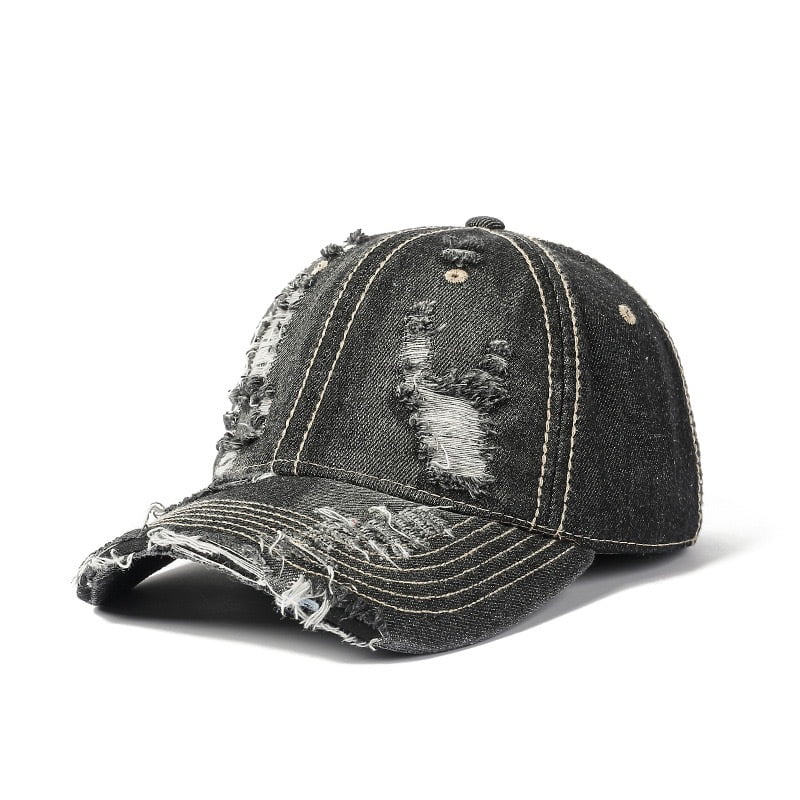 LinYooLi Autumn Hat Female Personalized Water Washing Denim Jelly ...