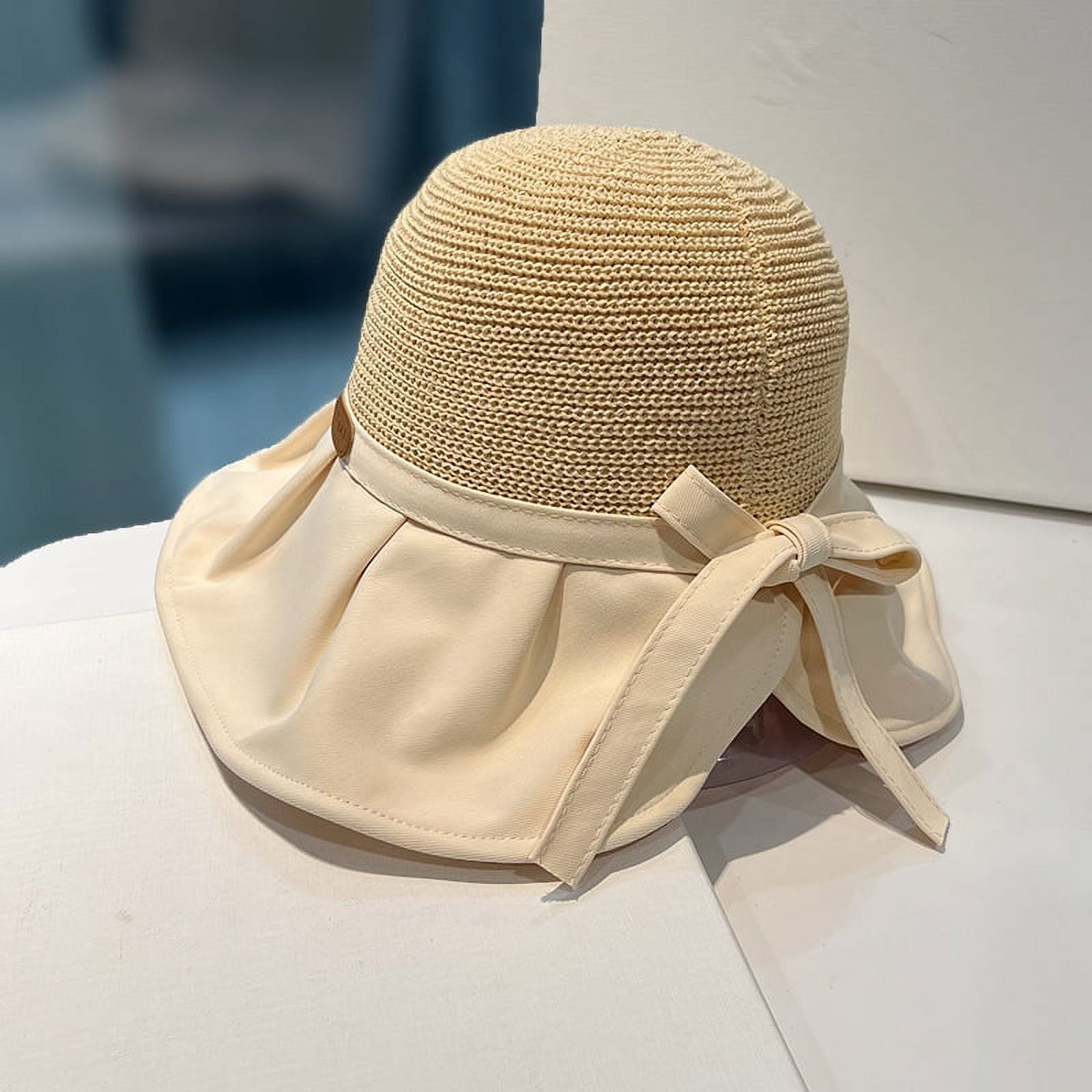 LinYooLi Big Hat, Cover Face Fisherman Hat Female Summer Version ...