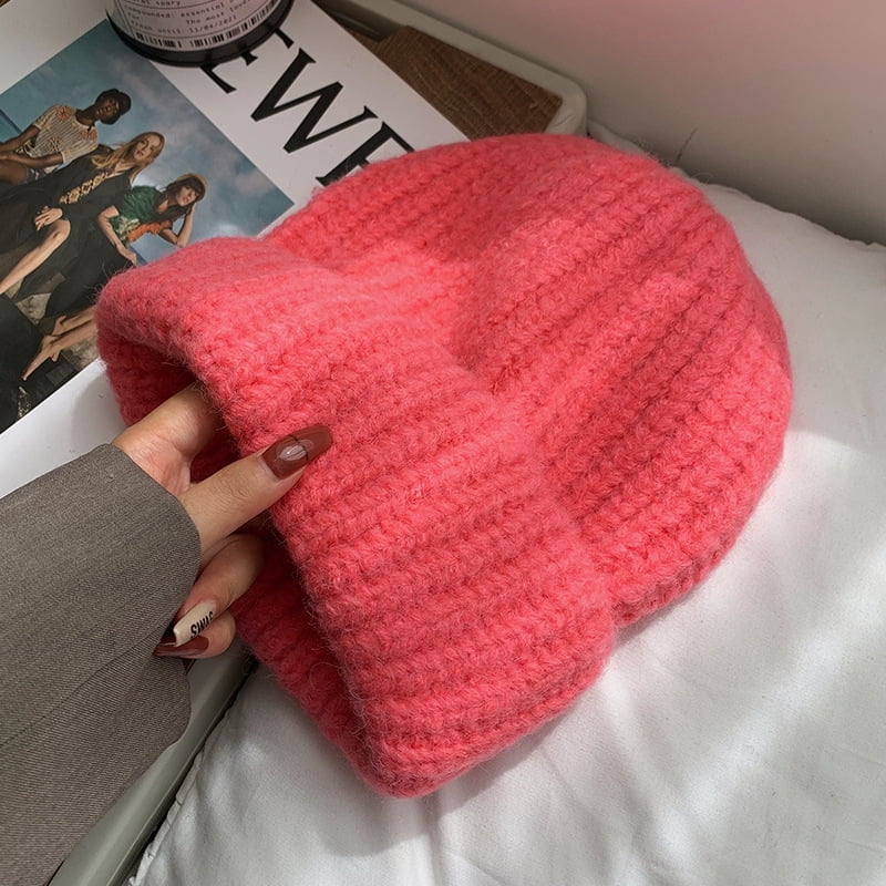 LinYooLi Big Head Enclosure Hat Female Autumn And Winter Version Of The ...