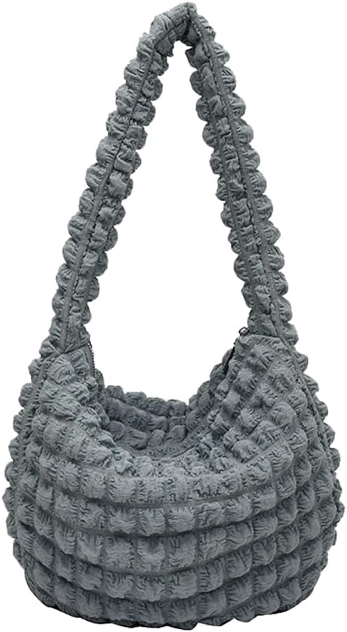 LinYooLi Bubble Hobo Bags Women Cloud Shoulder Bag Summer Beach Bag ...