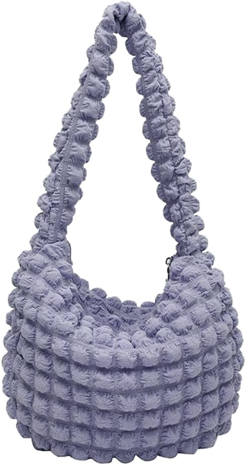 LinYooLi Bubble Hobo Bags Women Cloud Shoulder Bag Summer Beach Bag ...