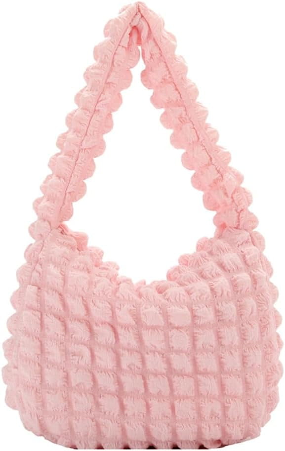 LinYooLi Bubble Hobo Bags Women Cloud Shoulder Bag Summer Beach Bag ...