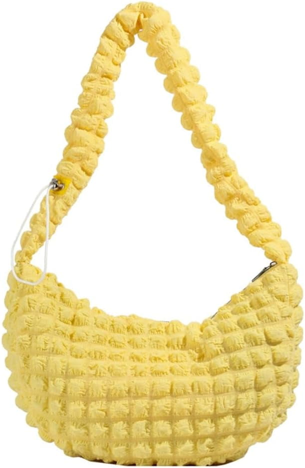 LinYooLi Bubble Hobo Bags Women Cloud Shoulder Bag Summer Puffer Beach ...