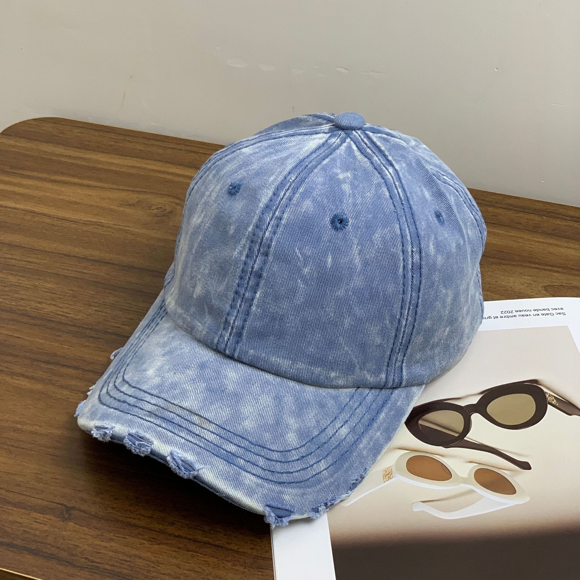 LinYooLi Chaowen Street Dye Hip Hop, Old Grinding Baseball Cap Female Autumn And Winter Version ...