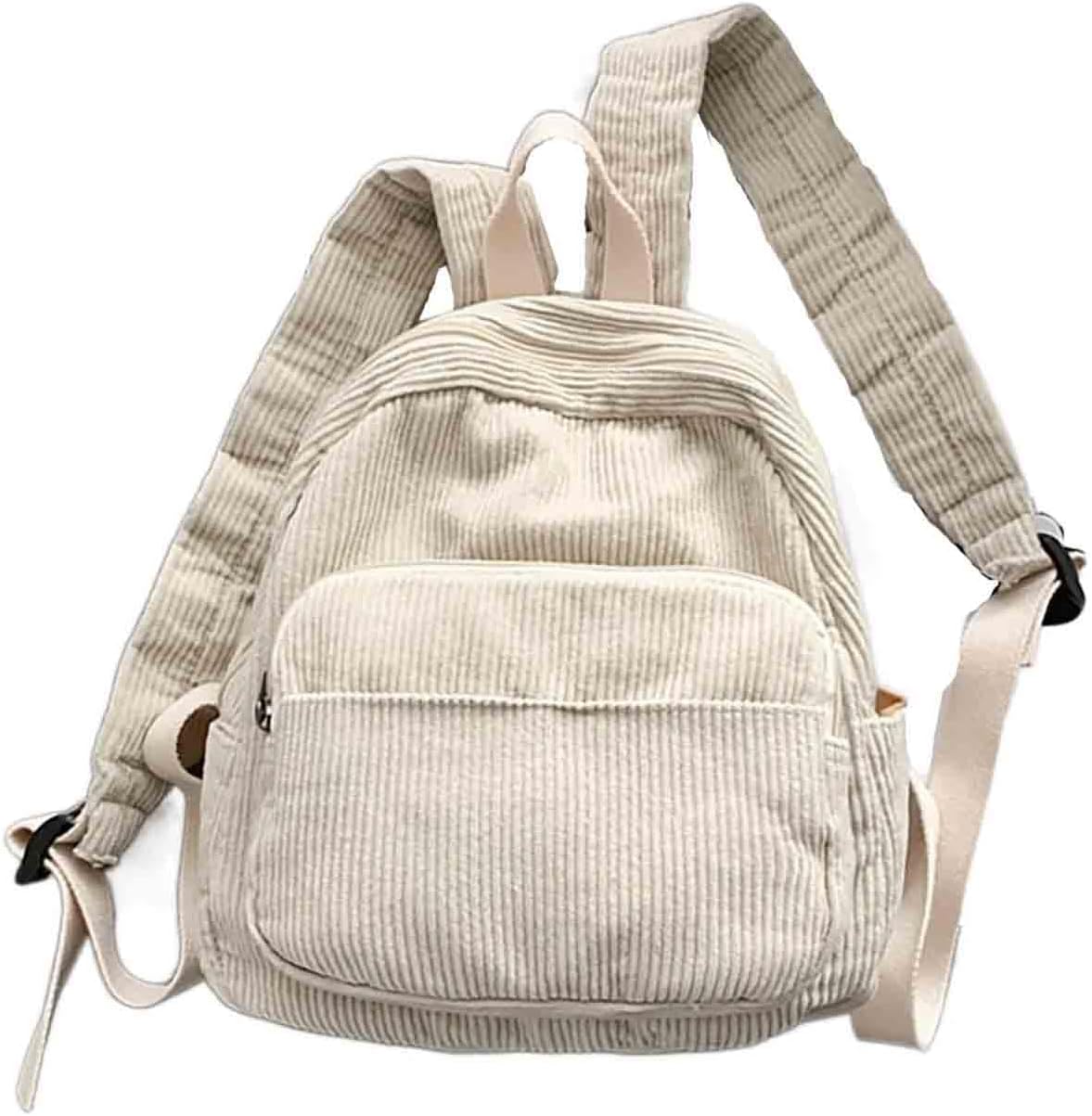 LinYooLi Cute Corduroy canvas backpack Japanese style bag Kawaii retro ...