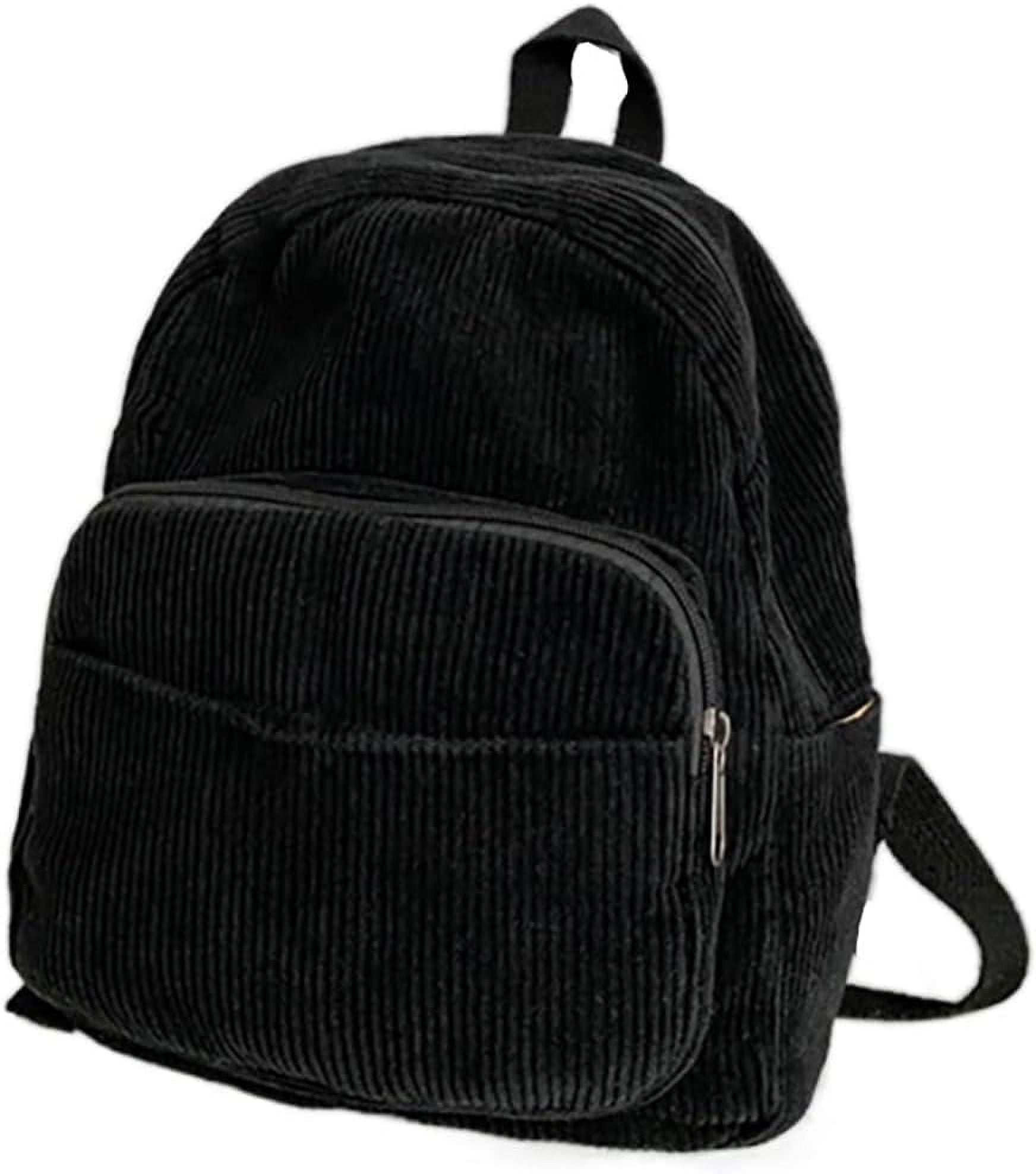 LinYooLi Cute Corduroy canvas backpack Japanese style bag Kawaii retro ...