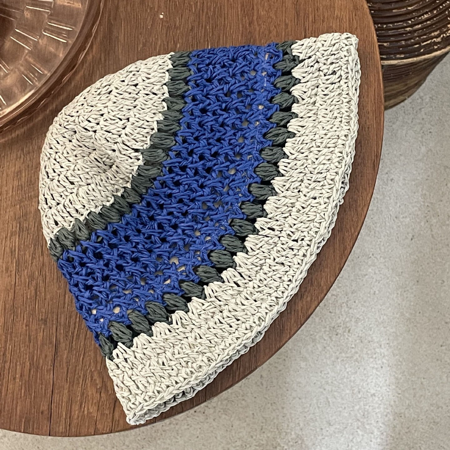 LinYooLi Design Straw Hat Girl Summer Fake Wind Seaside Sunscreen ...