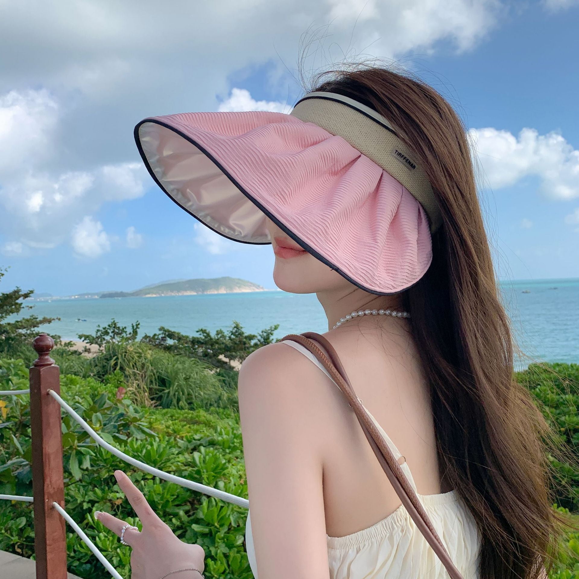 LinYooLi Empty Cap Female Summer And Autumn Big Eaves Anti Ultraviolet Shading Version Of The ...