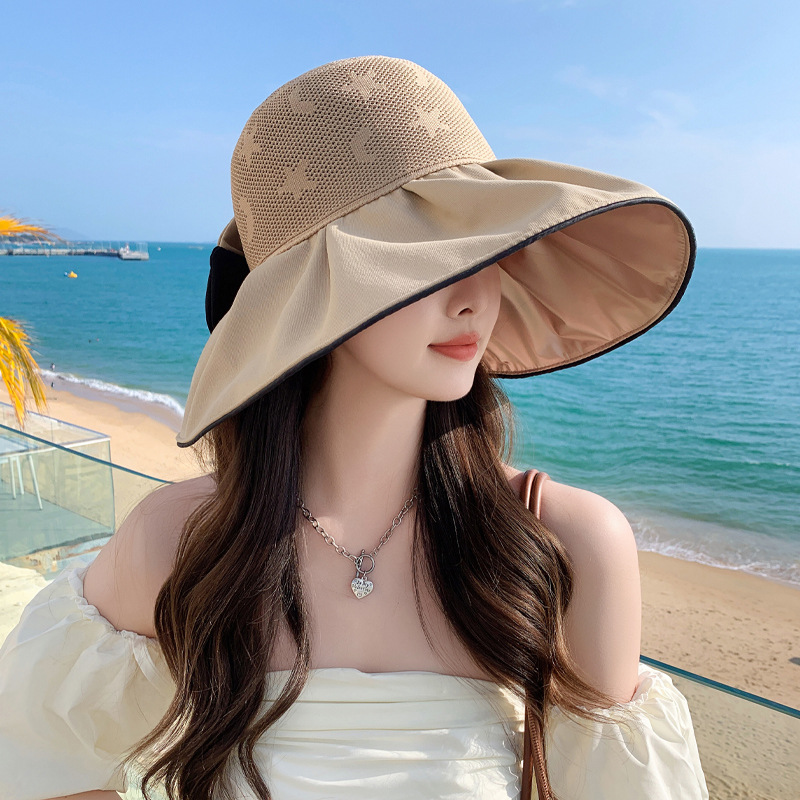 LinYooLi Fisherman Hat New Leisure Fashion Female Air Pine Collagen Sunscreen Glogs Summer Big ...