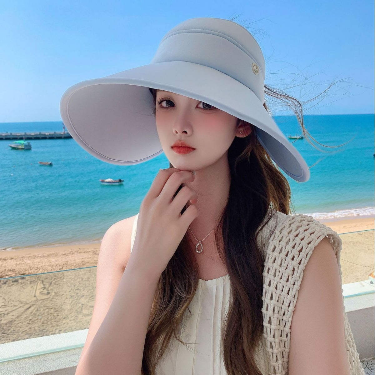 LinYooLi Fisherman's Summer Fashion Breathable Sunscreen Hats Cover The ...