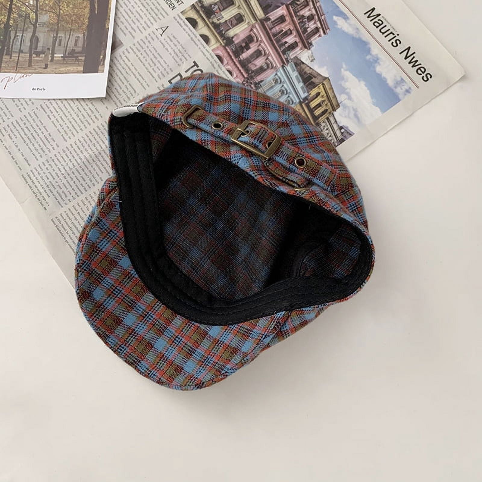 LinYooLi Ghellar Retro Front Hat Female Spring And Autumn Version Of ...