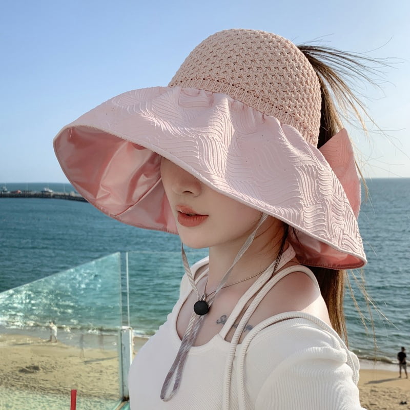 LinYooLi Half Air Top Large Eaves Sunscreen Sun Hat Female Version ...