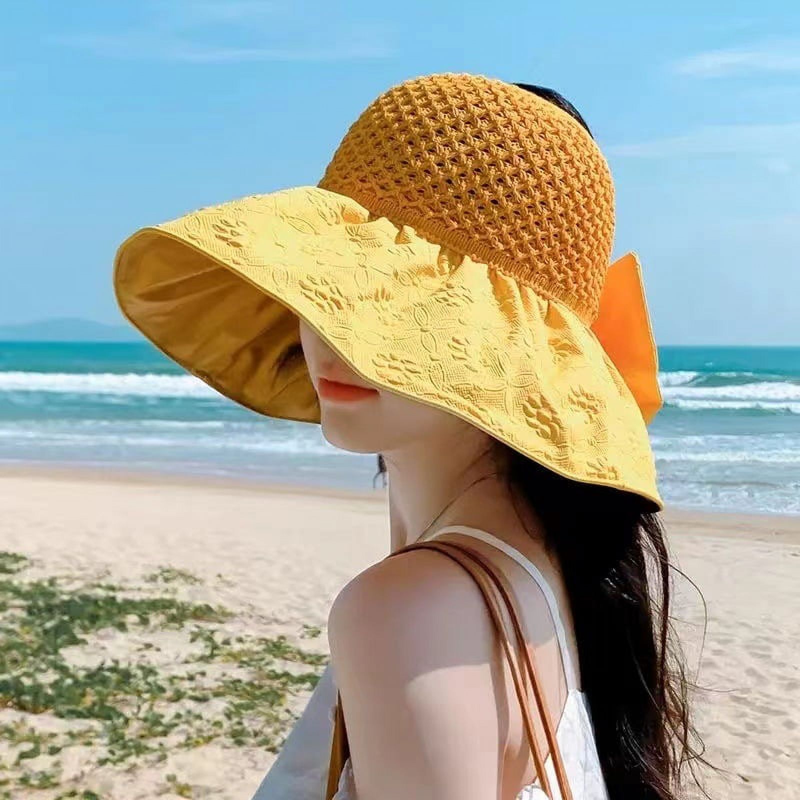 LinYooLi Hat Female Shaded Wild Version Of The Tide Butterfly Knot ...