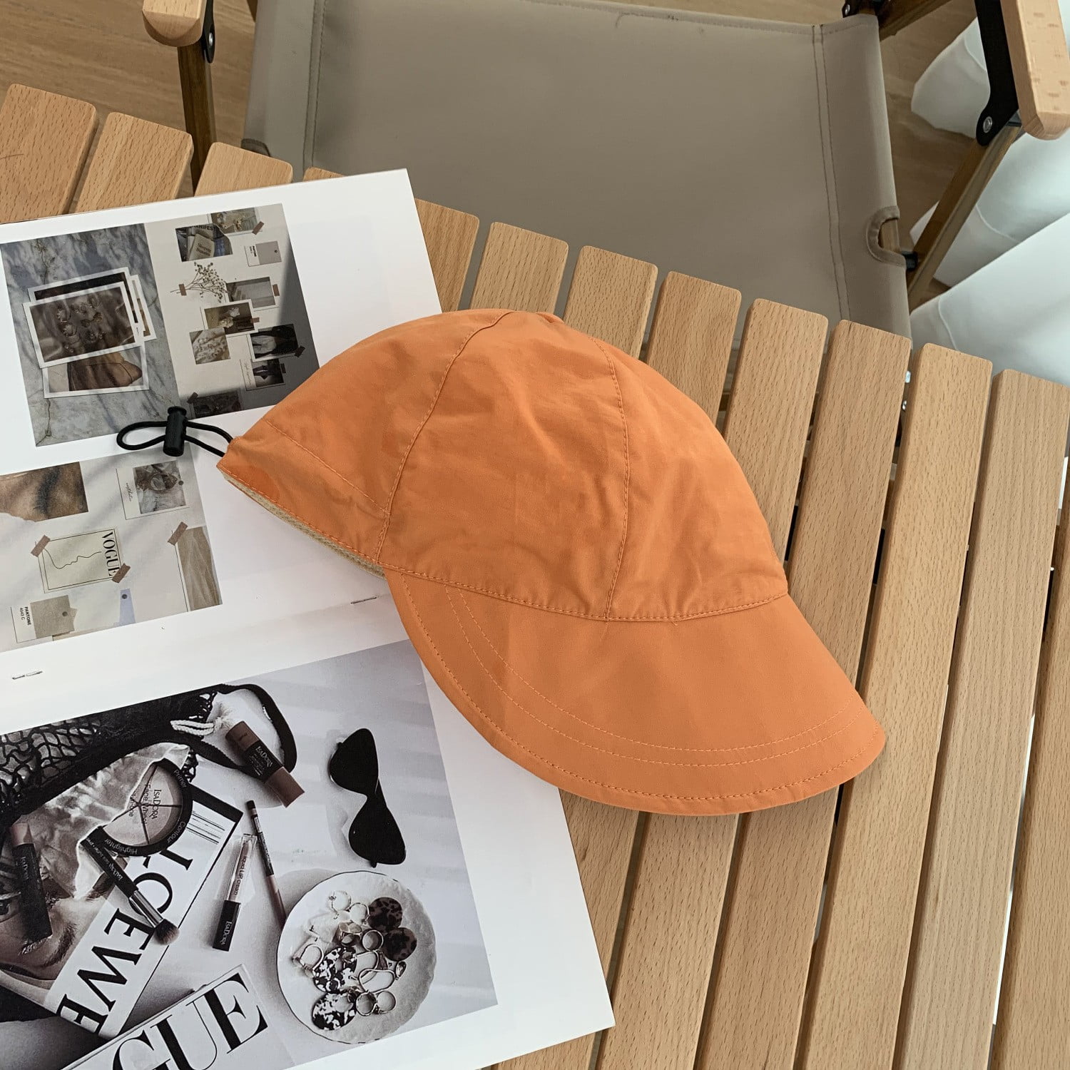 LinYooLi In Summer, Ponytail Duck Tongue Cap Female Outdoor Sunshade ...