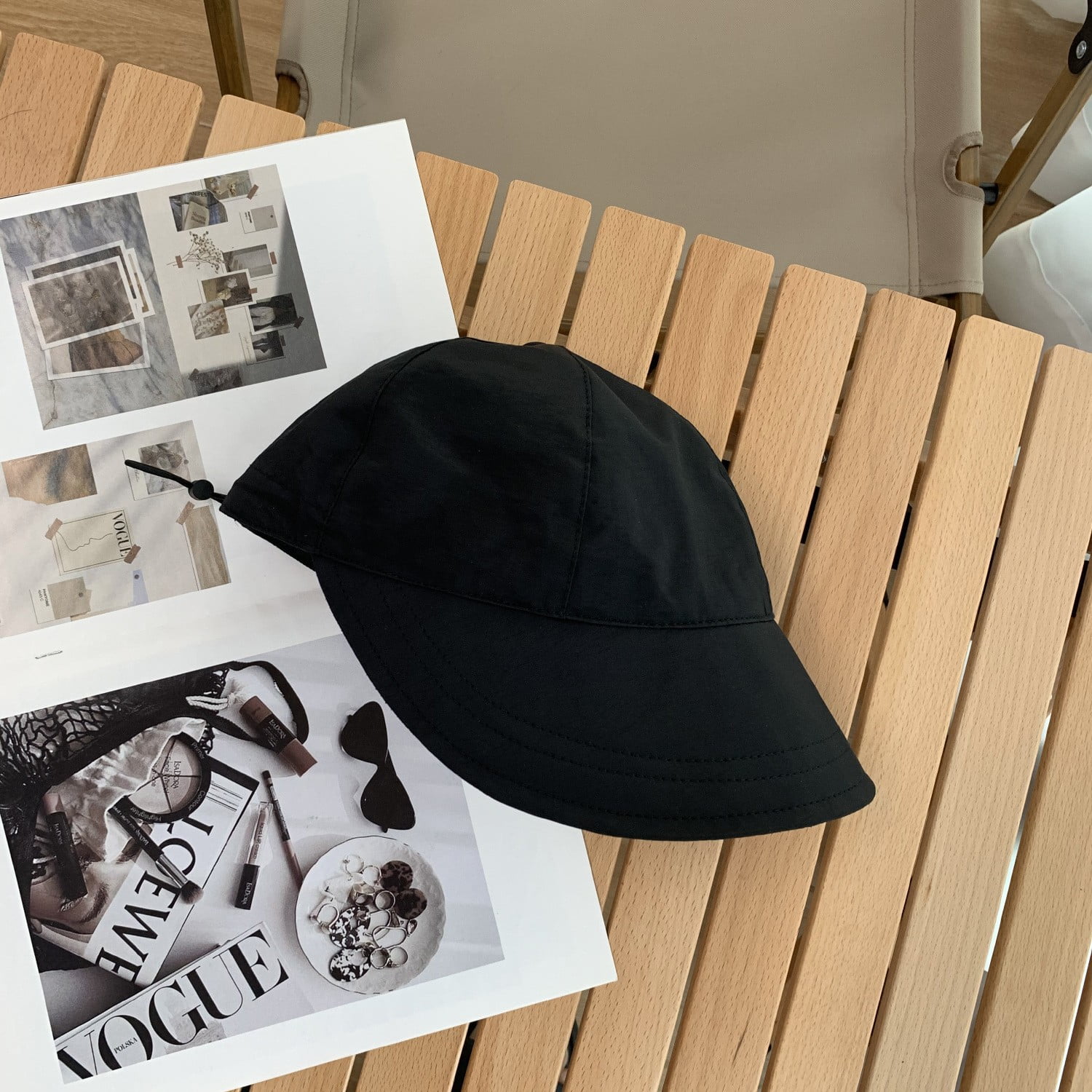 LinYooLi In Summer, Ponytail Duck Tongue Cap Female Outdoor Sunshade ...