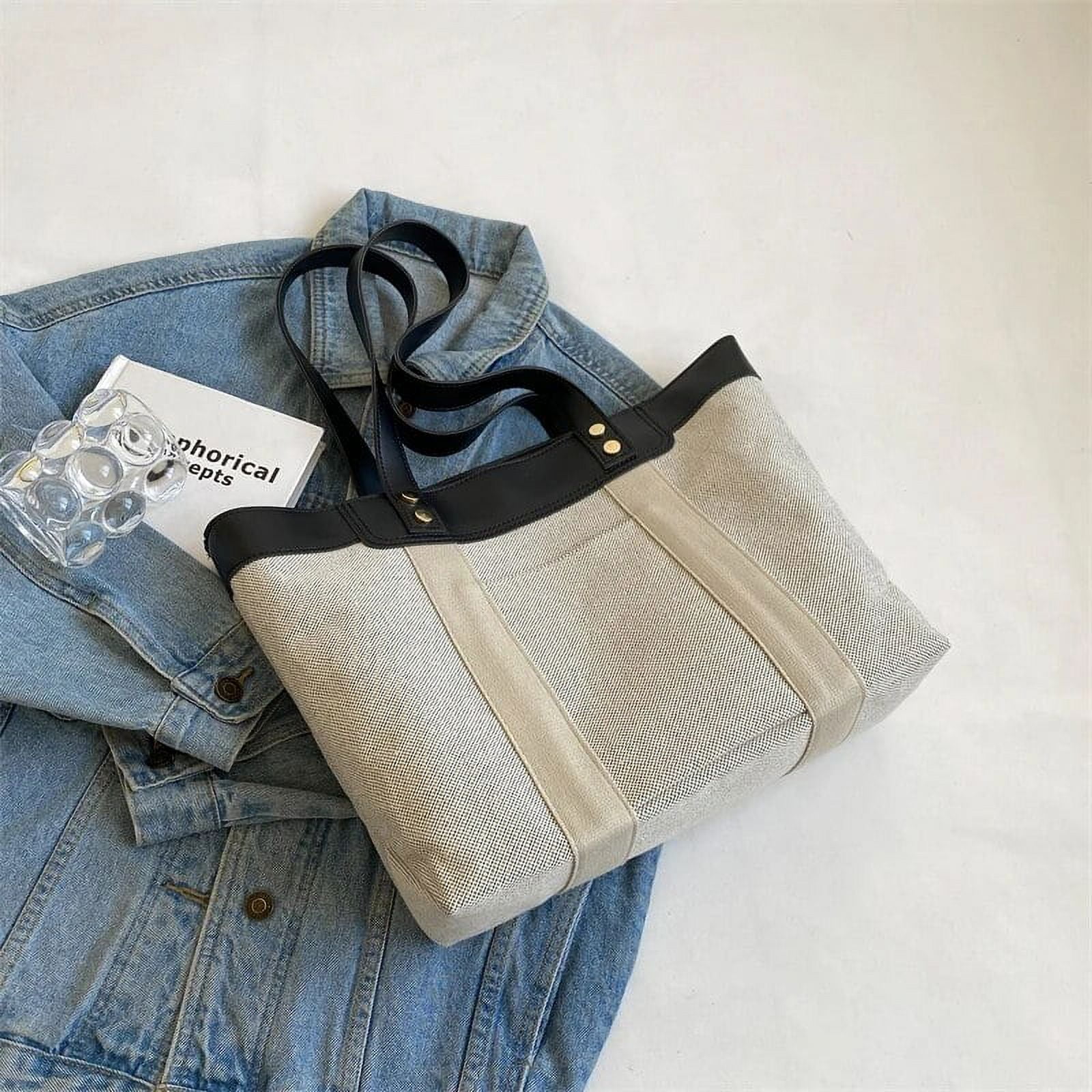 LinYooLi Large Capacity Bags New Trendy Canvas Tote Bag Fashion Caasual ...