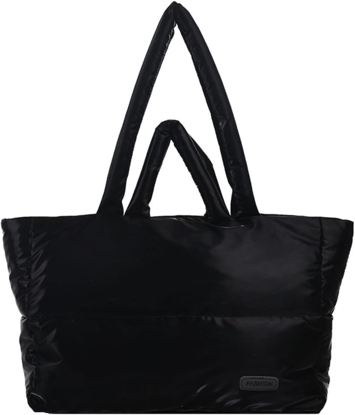 LinYooLi Large Quilted Puffy Tote Bag for Women Puffer Tote Bag ...