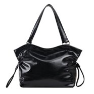 Zzfab Double Handles Laser Cut Big Hobo Bag Black - Walmart.com