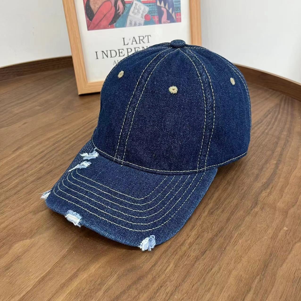 LinYooLi Men And Women's Bulls Soft Top Retro Eaves Do Old Baseball Cap ...