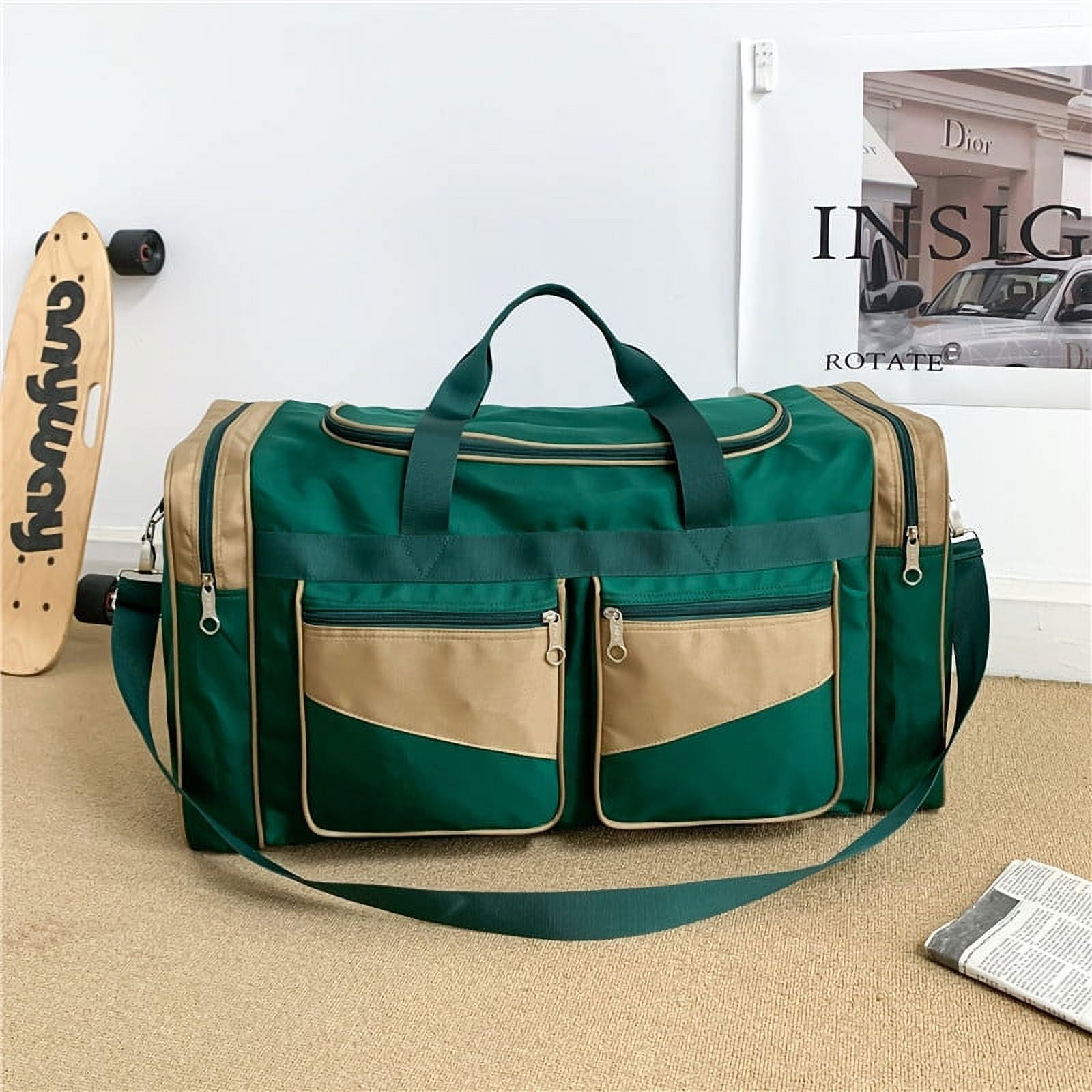 LinYooLi Men's Handheld Large Capacity Travel Bag Student Accommodation ...