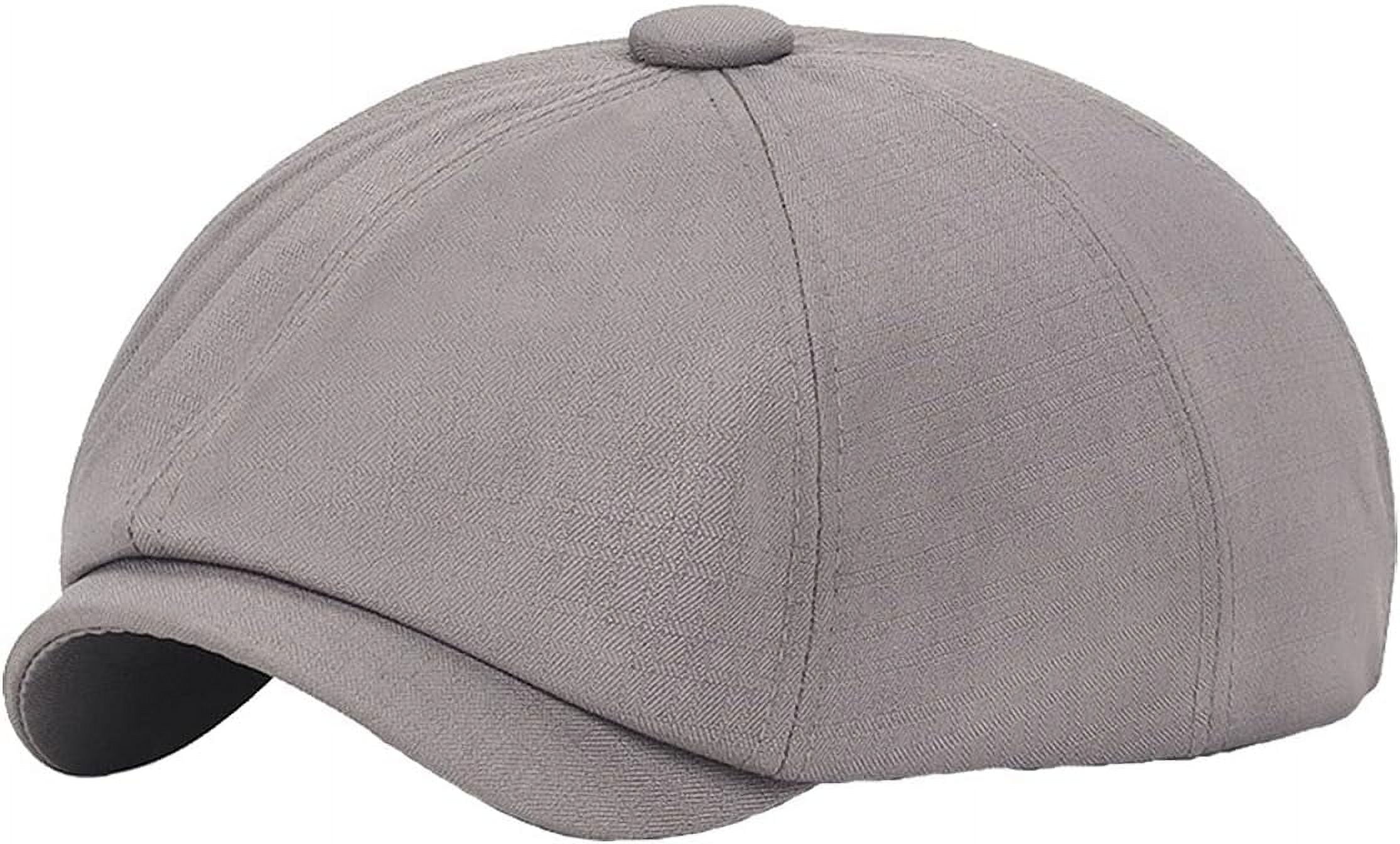 LinYooLi Men's and Women's Berets for Summer Cotton Painters Octagonal ...