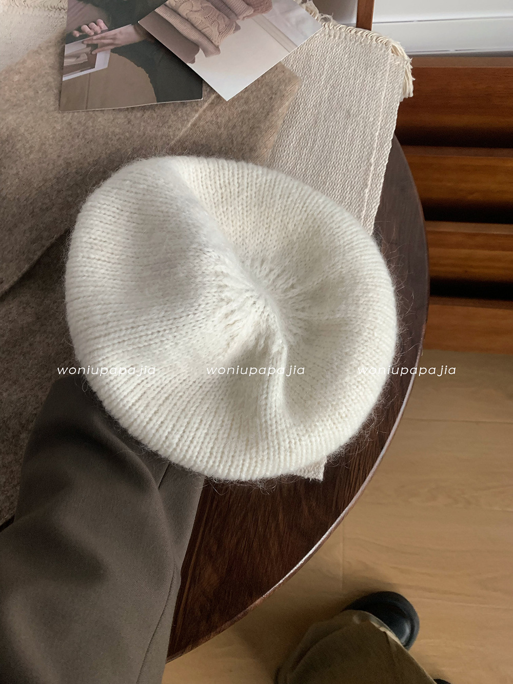 LinYooLi New Malai Mao Kanca Covered Beadi Hat Female Autumn And Winter ...