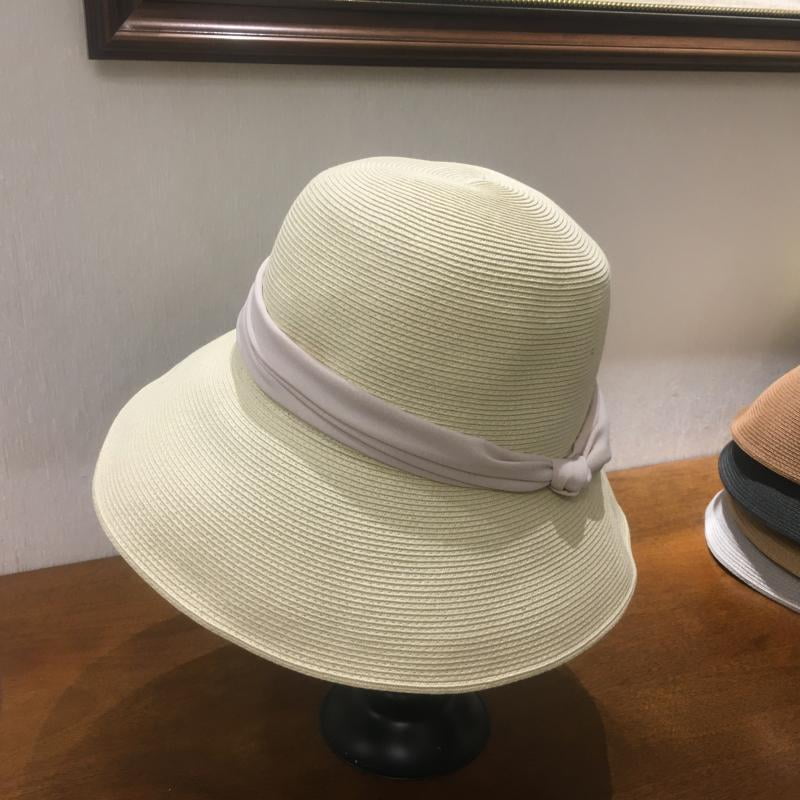 LinYooLi New Product Simple Basin Hats Female Butterfly Straw Hat Anti ...