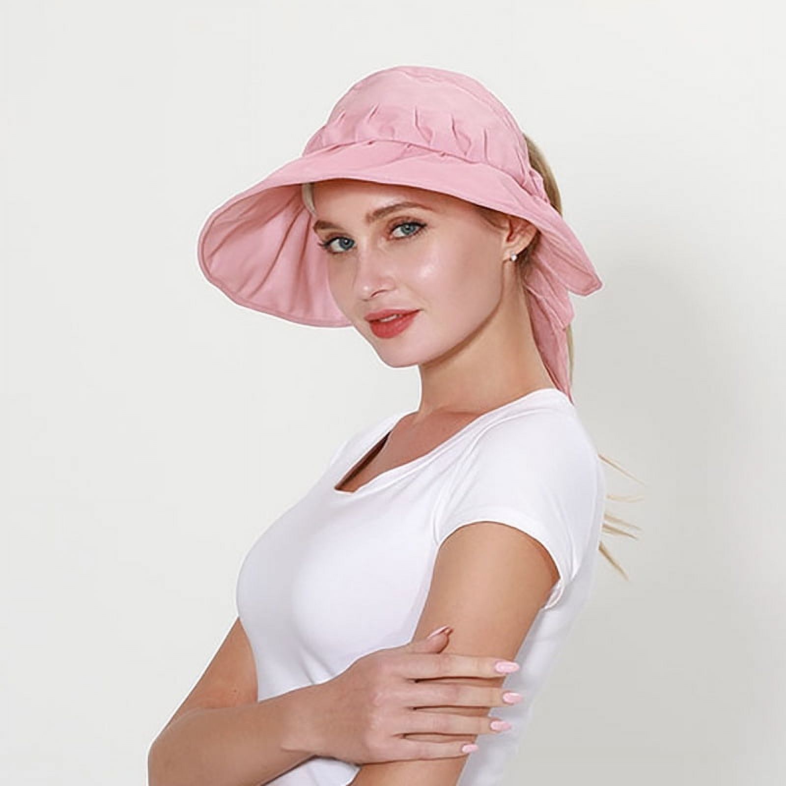 LinYooLi New Women's Open Top Hat Spring/Summer Beach Hat Fashion ...