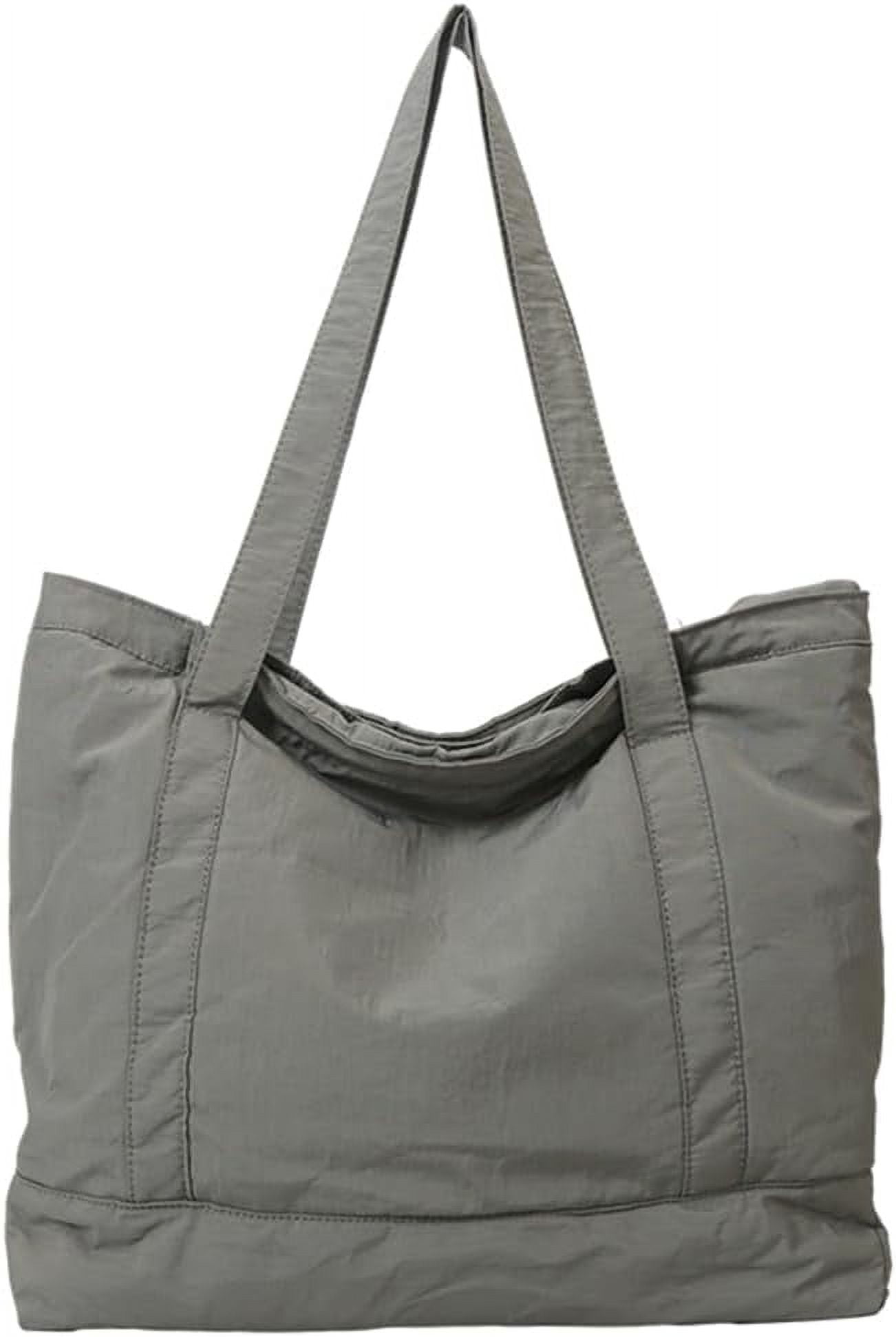 LinYooLi Nylon Tote Bag Large Cotton Paddding Shoulder Bag for Women ...