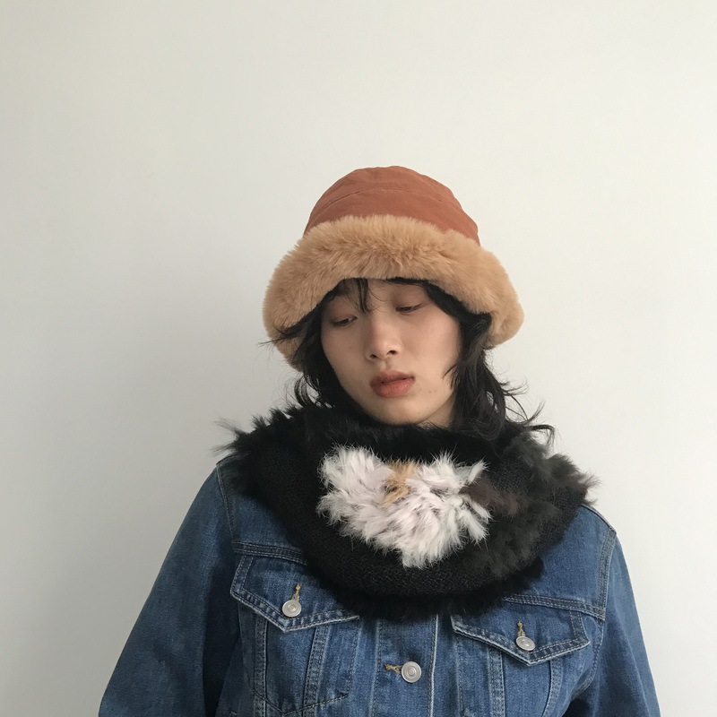 LinYooLi Plush Ear Hat Switching Cotton Hat Catronis Hat Fashion Wool ...