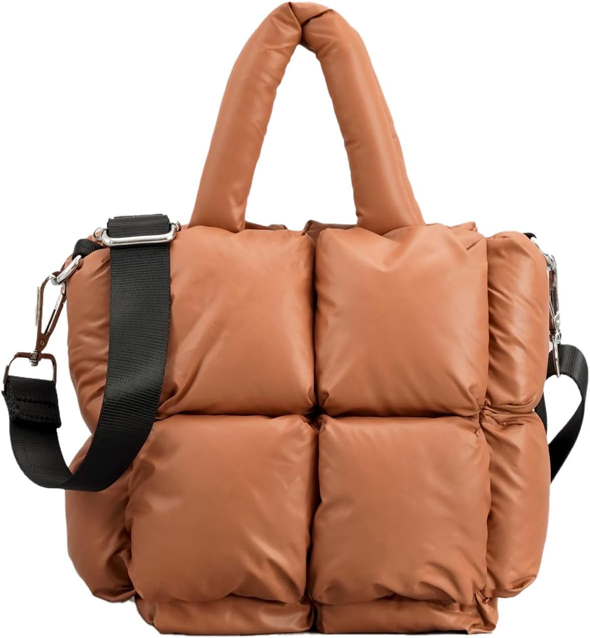 LinYooLi Puffer Tote Bag, Small Puffy Bags for Women Lightweight Down ...