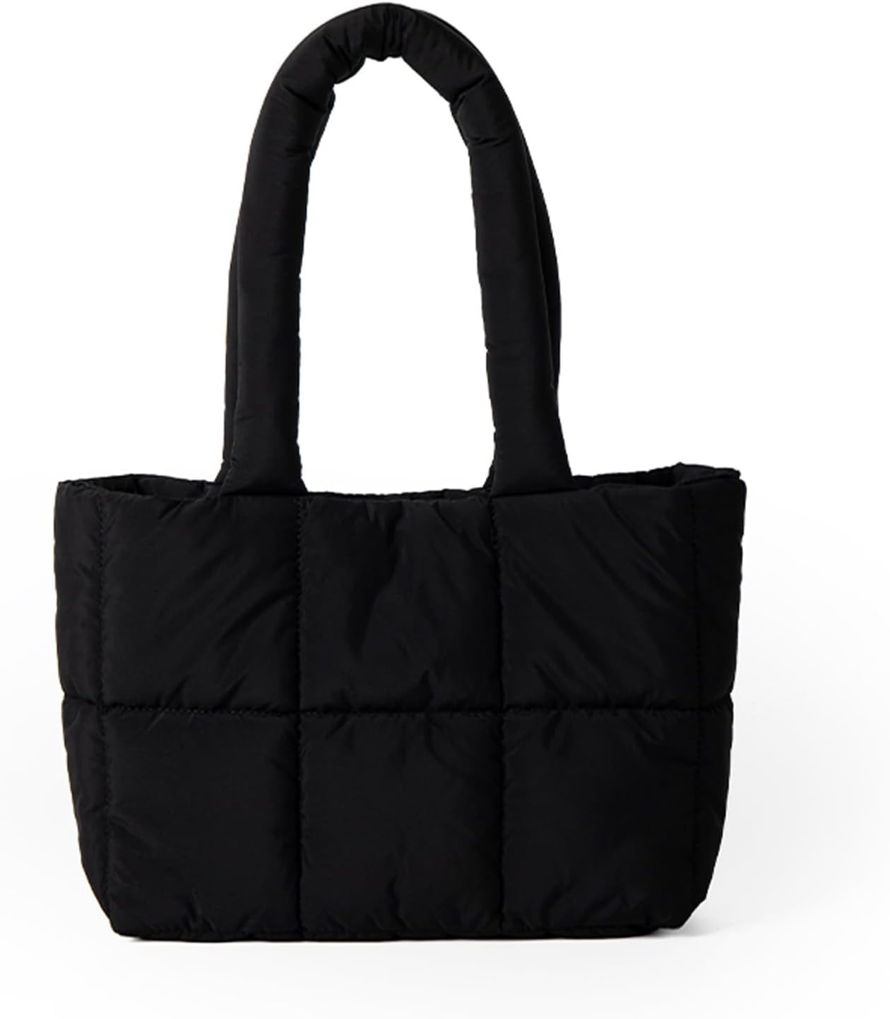 LinYooLi Puffer Tote Bag,Trendy Puffy Bags for Women Light Winter Down ...
