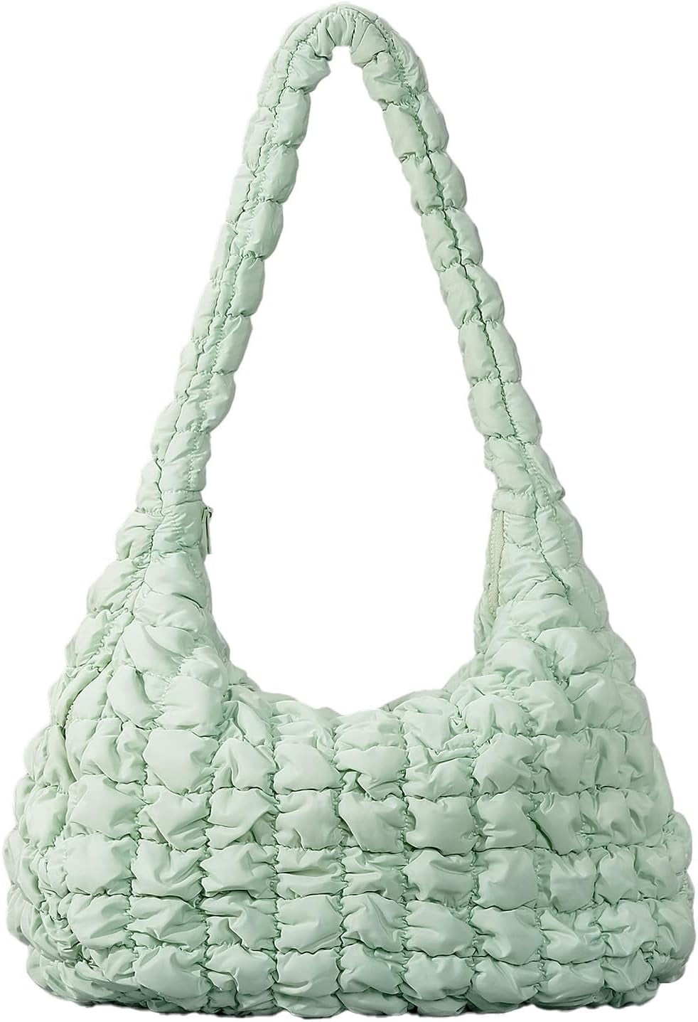 LinYooLi Quilted Tote Bag for Women, Soft Puffer Tote Bag Lightweight ...