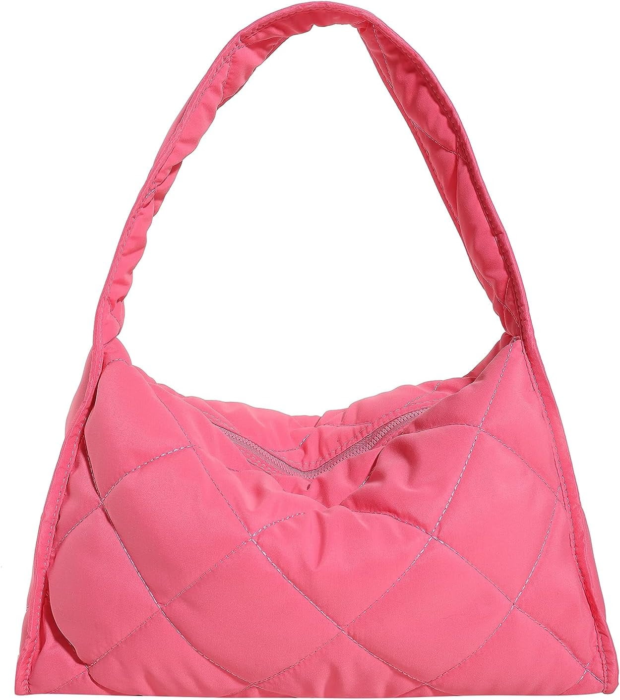 LinYooLi Quilted Tote Bag for Women, Soft Puffer Tote Bag Lightweight ...