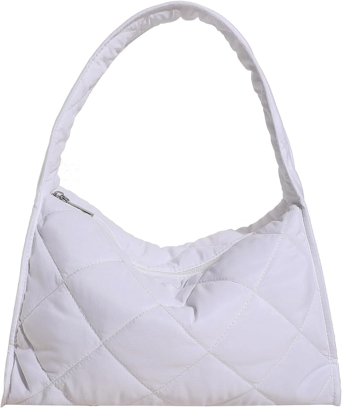 LinYooLi Quilted Tote Bag for Women, Soft Puffer Tote Bag Lightweight ...