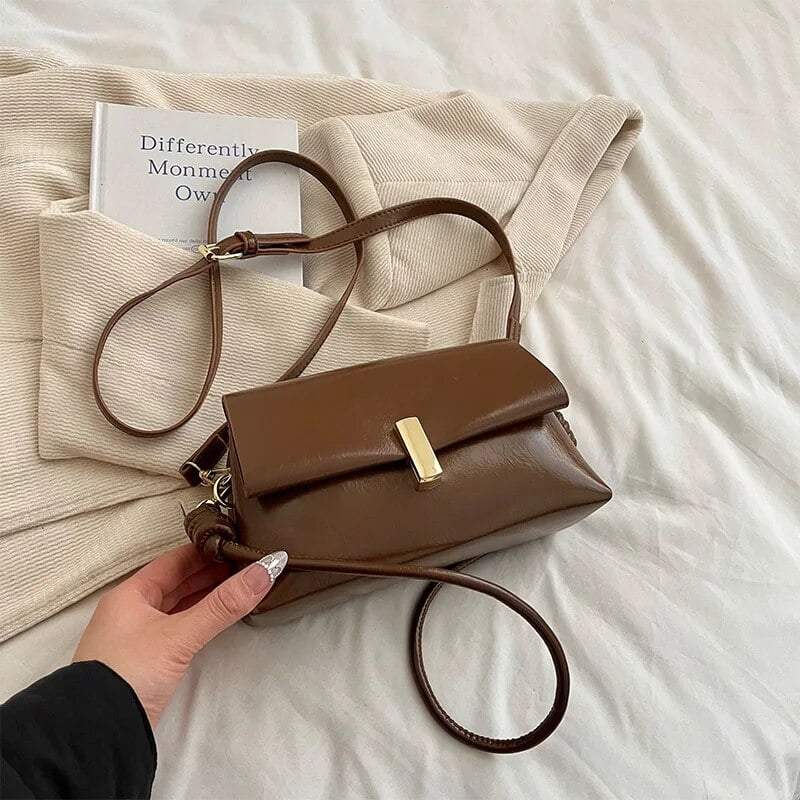 LinYooLi Red Shoulder Bags Women's New Autumn Winter High Quality ...