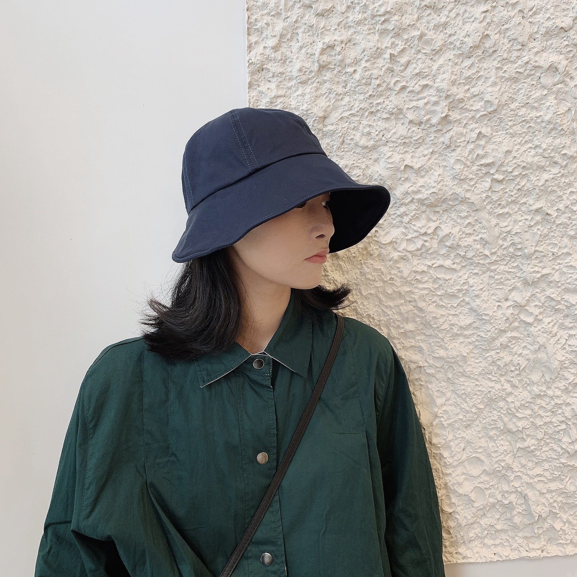 LinYooLi Round Face Hat Female Version Of Fisherman Hat Summer Thin Sun ...